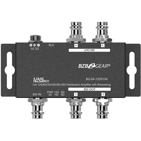 BZBGEAR G SDI X Splitter Distribution Amplifier