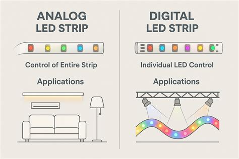 Analog Vs Digital Led Strips Clear Guide To Choosing Wisely