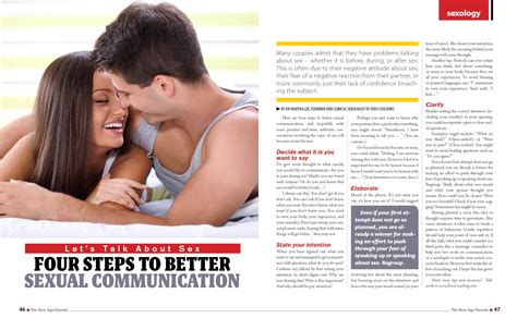 The New Age Parents Four Steps To Better Sexual Communication Eros Coaching