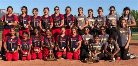 Shockwave Trophy Case 2018 Sunnyvale Girls Softball League