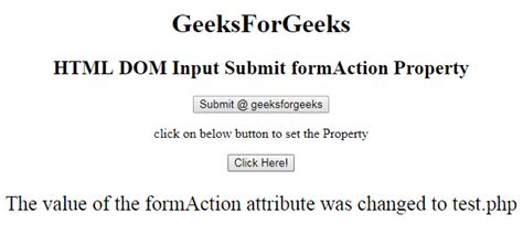 Html Dom Input 提交 Formaction 属性 码农参考