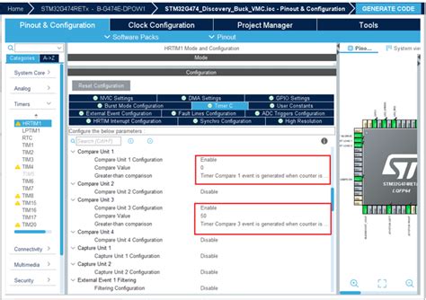 Stm32cubemx Configuration For Voltage Mode Control Matlab And Simulink