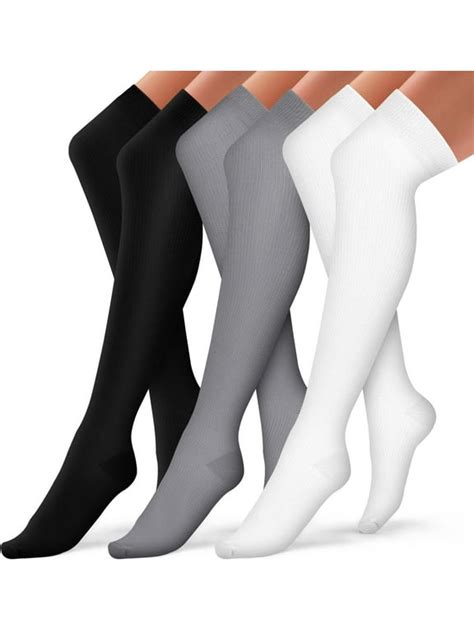 Compression Socks For Women And Men Circulation 3 Pairs 15 20 Mmhg Is