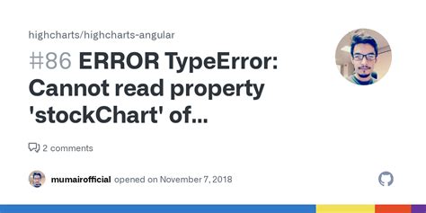 Error Typeerror Cannot Read Property Stockchart Of Undefined · Issue