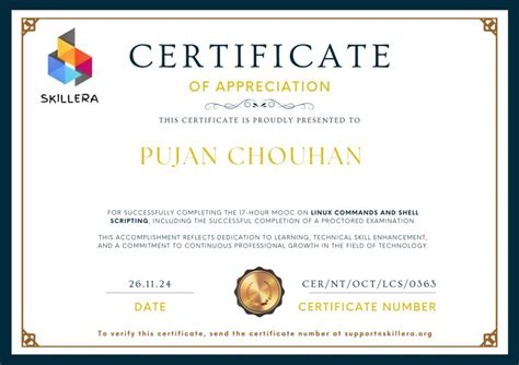 Pujan Chouhan On Linkedin Skillera Linux Shellscripting Automation