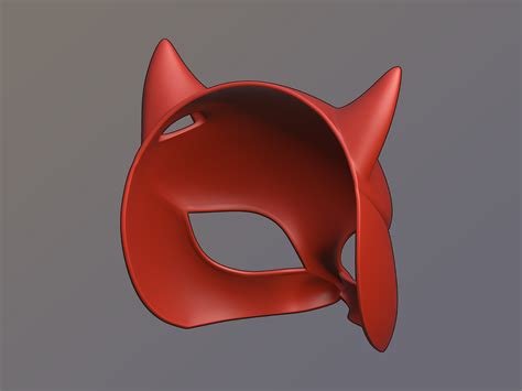 Stl Datei Persona 5 Ann Takamaki Maske Cosplay 3d Druck Modell・modell