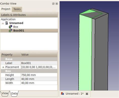 basic modeling tutorial freecad documentation