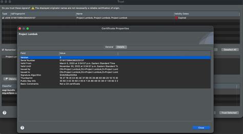 Bug Eclipse Installation Certificate Expired · Issue 3311 · Projectlomboklombok · Github