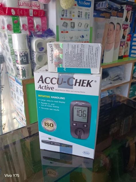 Accu Chek Active Glucometer Number Of Test Strips 10 Strips At ₹ 900piece In Dehradun