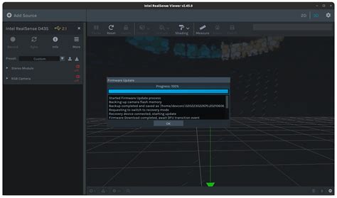 RGB Depth Camera In Robotics Starting With The Realsense R435 SDK Admantium