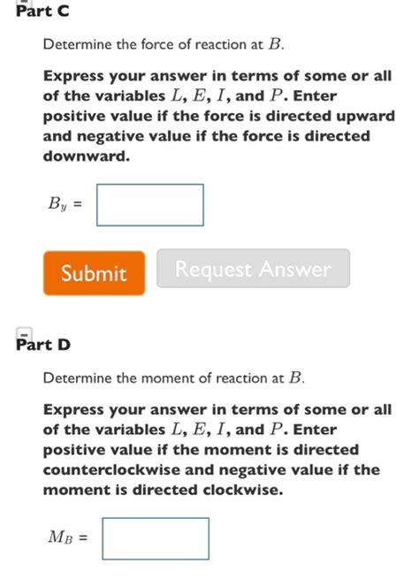 Solved Determine The Reactions At The Supports A And B Ei