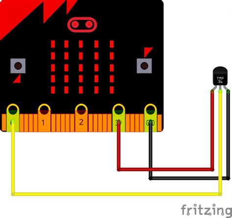 Tmp36 Temperature Sensor With Micro Bit
