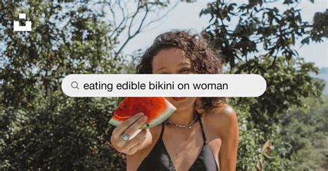 Eating Edible Bikini On Woman Pictures Download Free Images On Unsplash