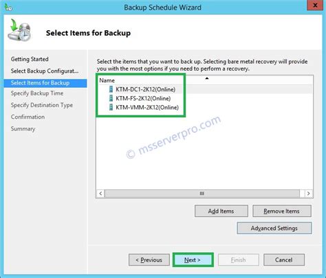 Implementing Virtualization Software Hyper V Backup And Recovery With The Windows Server Backup