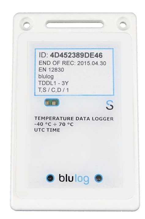 Temperature Data Logger Programmable Wireless Miniature RITM Industry