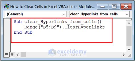 How To Clear Cells In Excel VBA Easy Methods