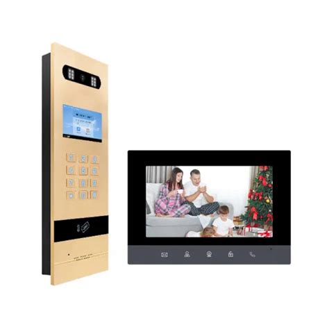 IP Video Intercom Door Camera With Monitor Video Door Phone System Doorbell And Intercom Doorbell