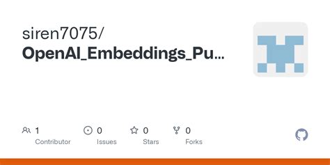 OpenAI Embeddings Public OpenAI Embeddings Ipynb At Main Siren7075