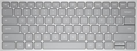 Dell Inspiron 7440 Keyboard Key Replacements