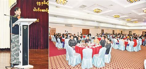 ၇၅ နှစ်မြောက် စိန်ရတုလွတ်လပ်ရေးနေ့အခမ်းအနားတွင် ပါဝင်ဆောင်ရွက်ခဲ့ကြသည့် ဥပဒေရေးရာဝန်ကြီးဌာနမ