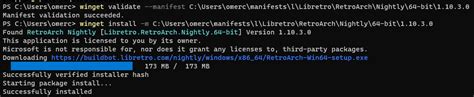 Libretro Retroarch Nightly 64 Bit By Fpscan · Pull Request 59312 · Microsoft Winget Pkgs · Github