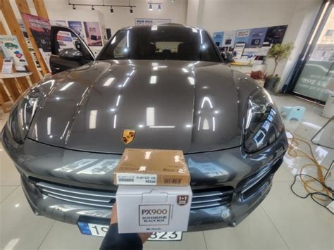포르쉐 카이엔 만도 블랙박스 Px900 설치 네이버 블로그