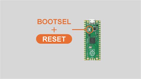 Bootsel2reset ラズピコの Bootsel をリセットと兼用にする シャポログ