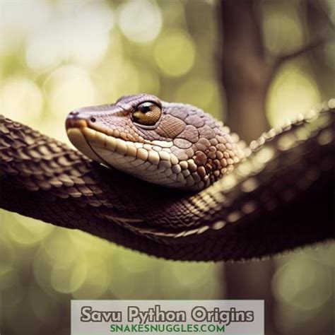 Savu Python Care Sheet Keeping The Mini Rainbow Python Thriving