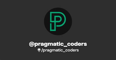 pragmatic coders twitter facebook linktree