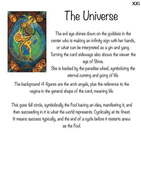 I Made A Book For Acs Thoth Deck To Help Me Commit Their Meanings To Memory R Occult