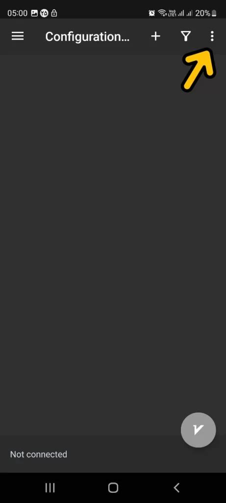 آموزش V rayNG در اندروید پیشنهادی UnitaVPN