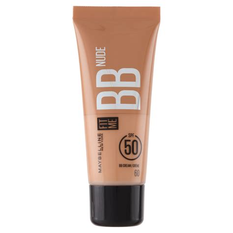 Maybelline New York Fit Me Bb Cream Nude 60 Spf 50 30 Ml Carrefour