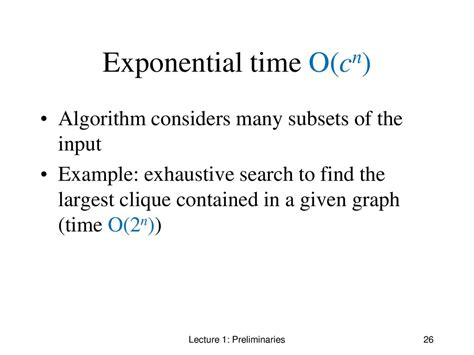 Lecture 1 Preliminaries Ppt Download