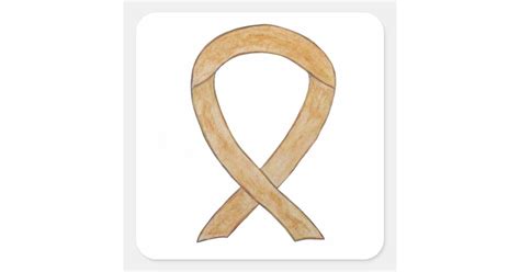 Appendix Cancer Awareness Ribbon Sticker Decals Zazzle