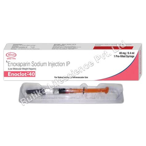 Enoxaparin Sodium Injection Suitable For Adults At Best Price In