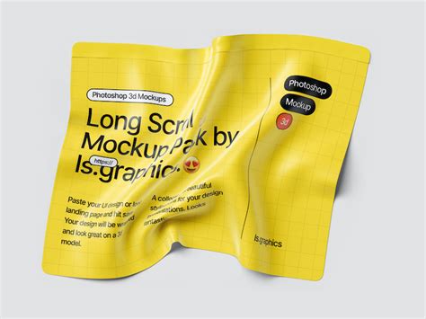 Long Scroll Mockups Scene 05 Photoshop