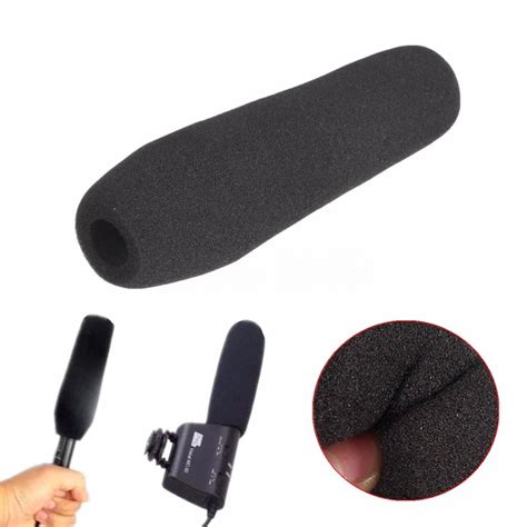 소니 인터뷰 마이크용 21cm 마이크 폼 스폰지 윈드 스크린 샷건 커버마이크 Aliexpress