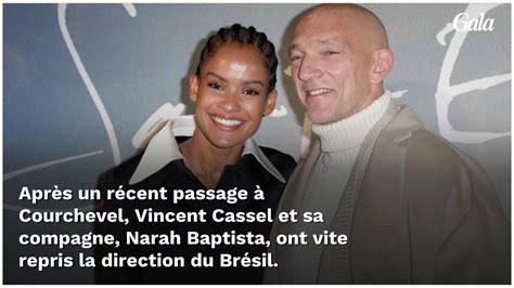 Vincent Cassel Et Narah Baptista Comblés De Beaux Clichés De Famille