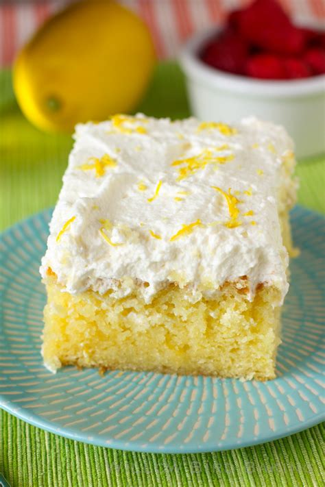 Drenched Lemon Cream Cake Willow Bird Baking