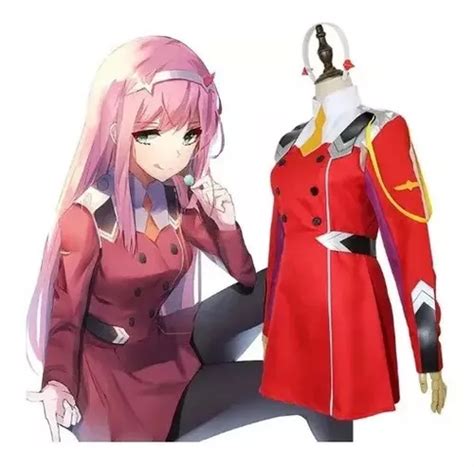Disfraz De Darling In The Franxx Zero Two 02 Para Cosplay Meses Sin Interés