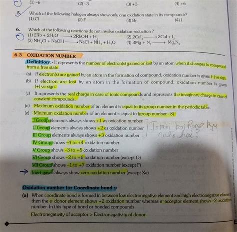 IGroup Elements Always Shows 1 As Oxidation Number II Group Elements Alw