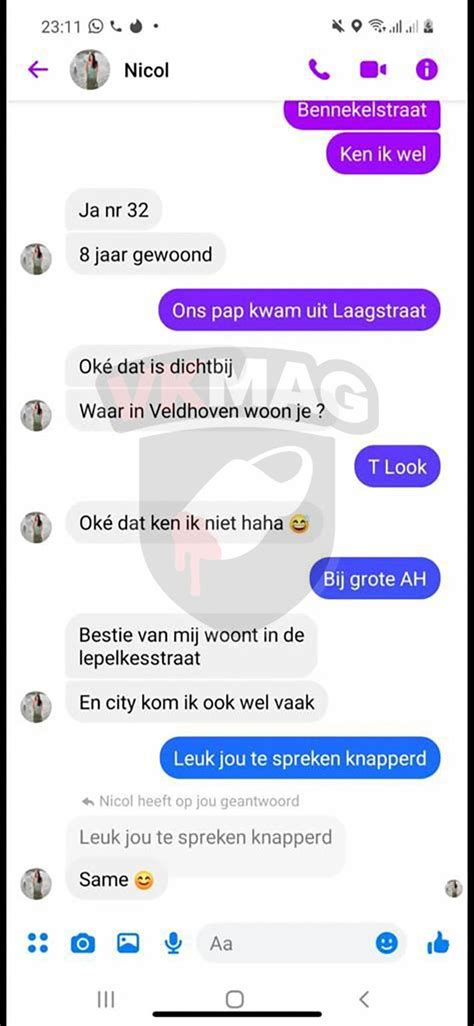 Héle pikante foto s en berichten gelekt van Nicol Peter Gillis vriendin Beelden