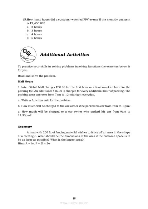General Mathematics Module 4 Solving Real Life Problems Involving