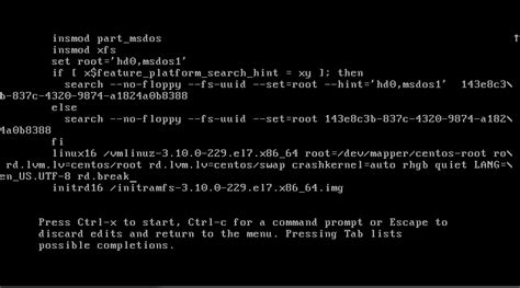 Centos 7 Recover Root Password La Fabulosa Vida De Un It