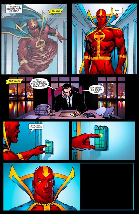[comic Excerpt] Red Tornado Caught Roy And Hawkgirl Slept Together