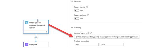 logic app standard trigger history error invalidclienttrackingid