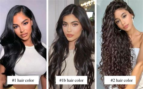 Whats 1b Hair Color How Is It Different From 1 And 2 Hair Color Whats 1b Hair Color How Is It Different From 1 And 2 Hair Color