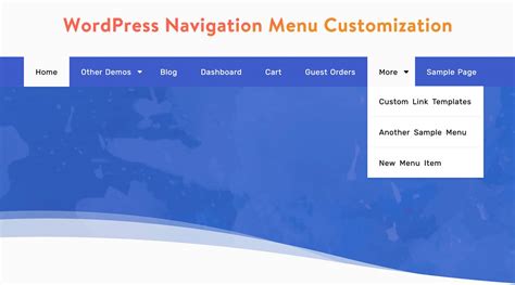 All You Need To Know About Wordpress Navigation Menu