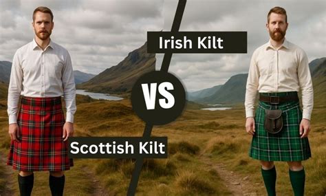 Scottish Vs Irish Kilts The Key Differences Blog Skc
