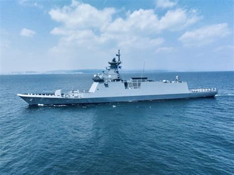 Rok Navy Commissions Seventh Daegu Class Ffx Batch Ii Frigate Naval News